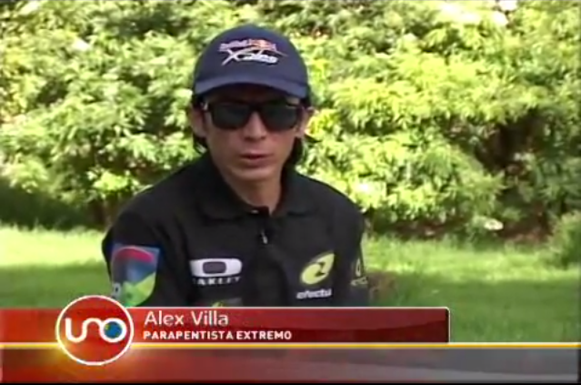 Alex Villa atravesará los Pirineos en parapente - Canal 1