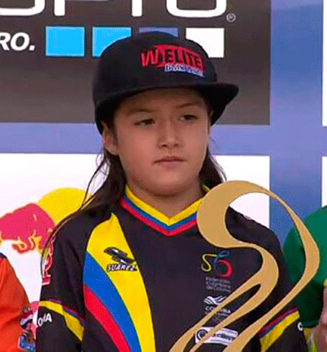 Nicole Foronda es campeona mundial de bicicrós a los ocho años - Canal 1