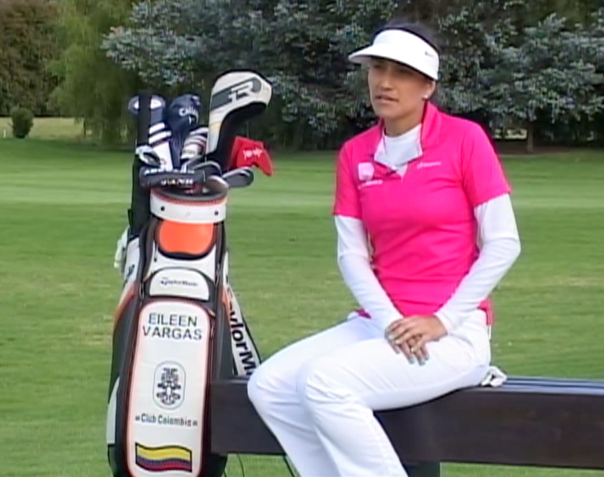 Eileen Vargas por un cupo a los juegos olímpicos de golf - Canal 1