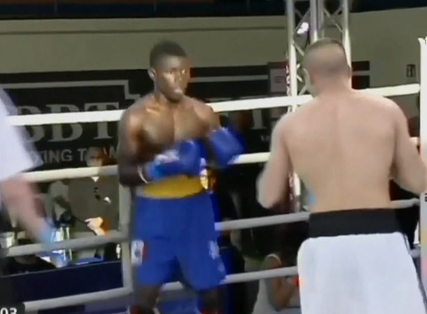 Italia y Colombia se midieron en boxeo - Canal 1