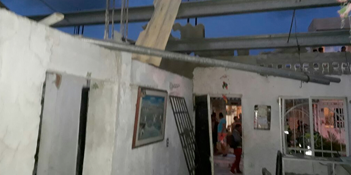 Explosión de cilindro deja 2 personas heridas y 4 casas afectadas en ...