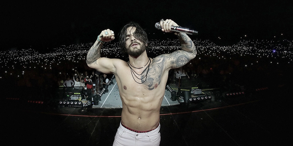 Maluma y sus habilidades como jinete - Canal 1