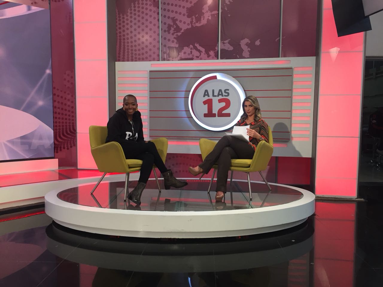 En EXCLUSIVA: la entrevista de la bellísima Belky Arizala en “A Las 12 ...