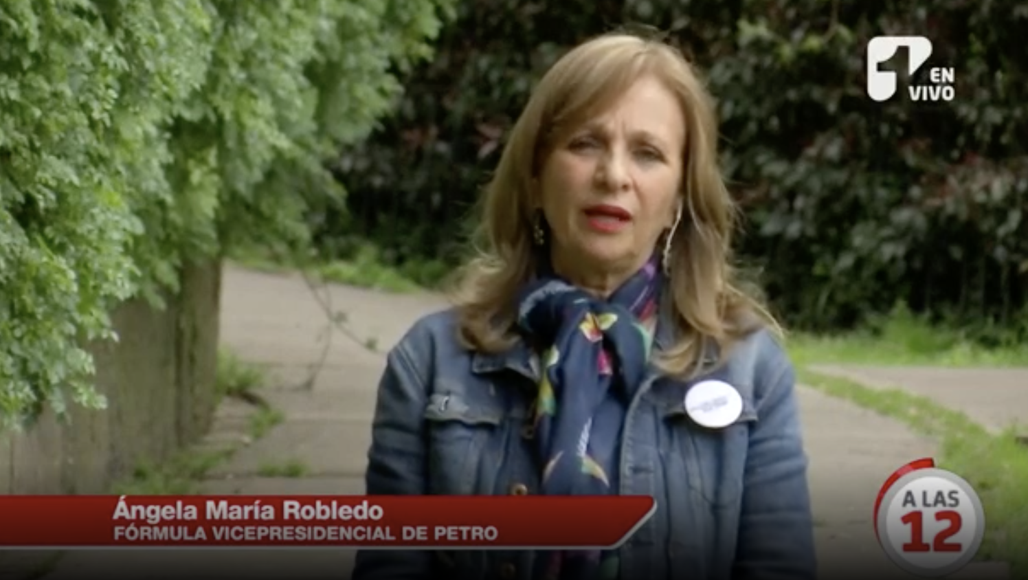 Ángela María Robledo habló de la búsqueda de alianzas - Canal 1