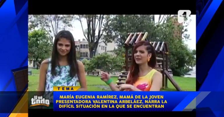 ¿Recuerda a la presentadora Valentina? Vive una tragedia tras su accidente cerebrovascular - Canal 1