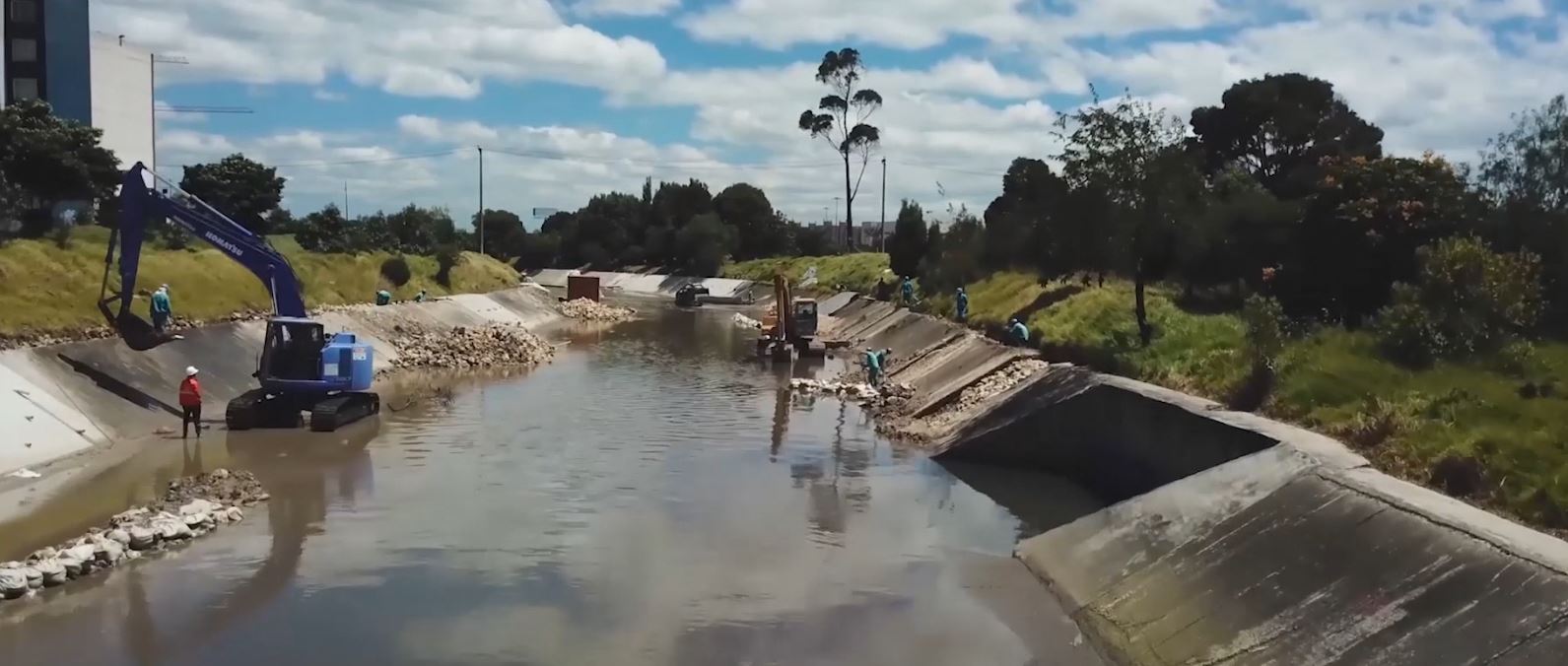 Recuperación del río Fucha costará 13.000 millones de pesos - Canal 1