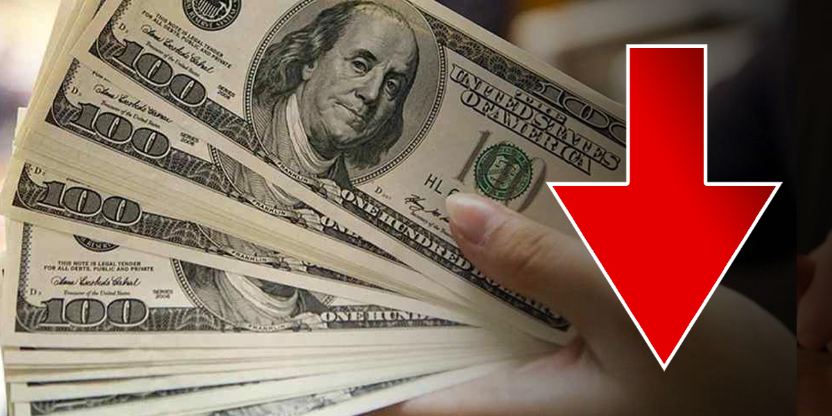 Dólar se desploma y cae 45 pesos - Canal 1