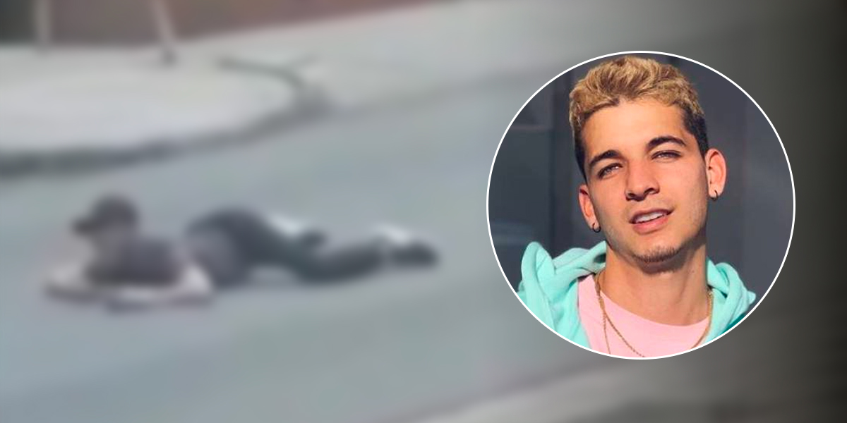 Imágenes segundos después del tiroteo en el que murió Legarda - Canal 1