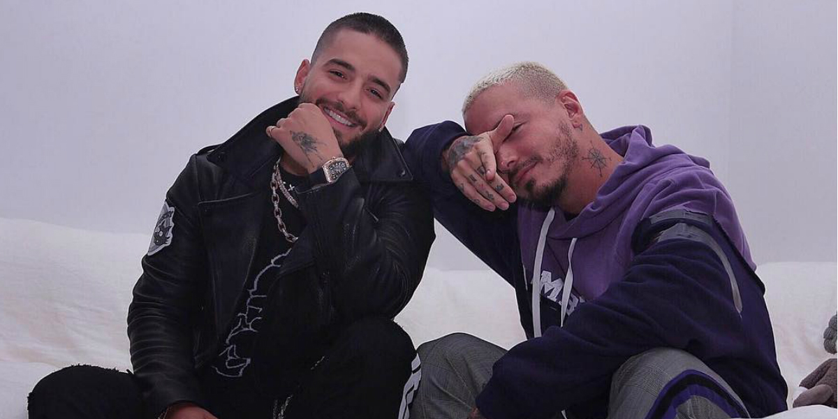 ¿Se acerca una colaboración entre J Balvin y Maluma? - Canal 1
