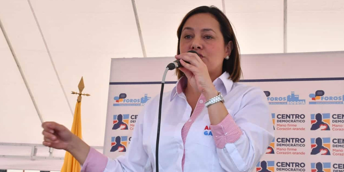 Ángela Garzón, candidata del uribismo a Alcaldía de Bogotá - Canal 1