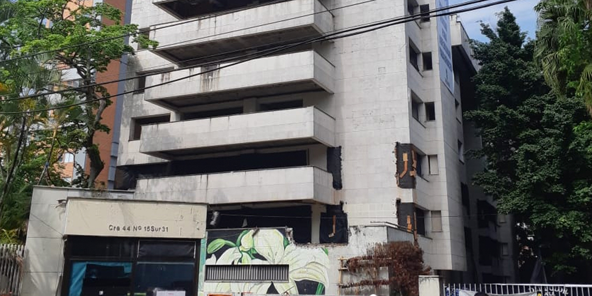 Expectativa por implosión del edificio Mónaco en Medellín - Canal 1