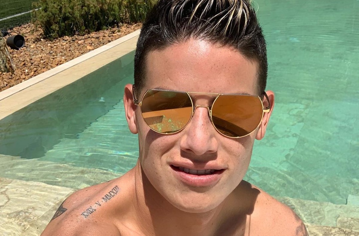 Comentarios a James por foto que compartió en redes sociales - Canal 1