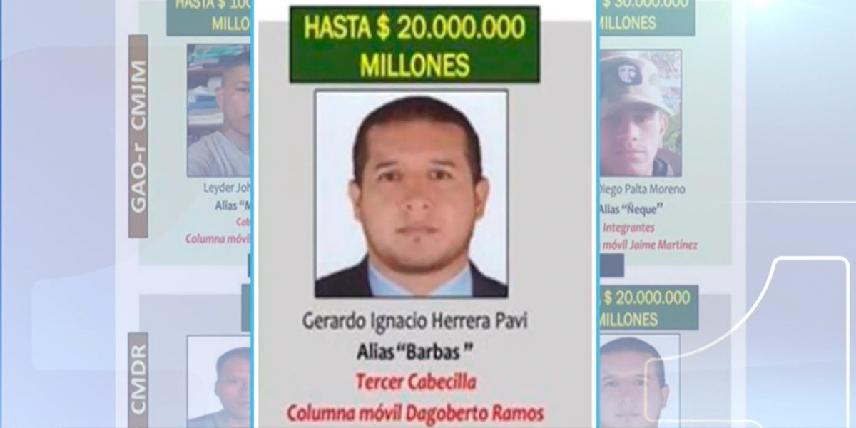 Alias 'Barbas' sería el disidente que ordenó la masacre de indígenas en ...