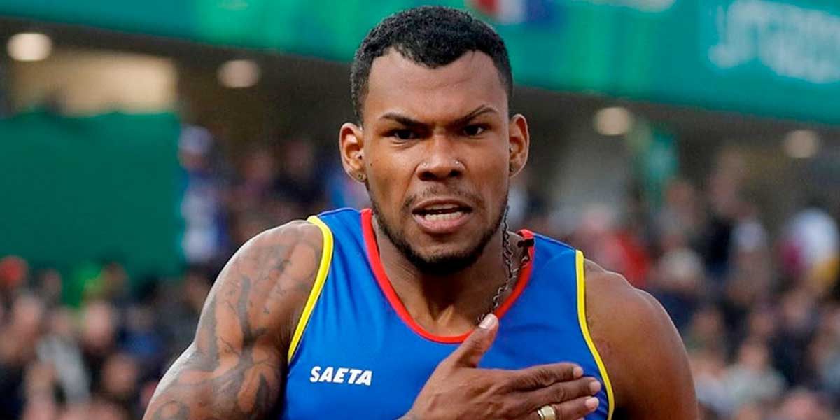 ¡Histórico!: Anthony Zambrano es subcampeón mundial de los 400 metros ...