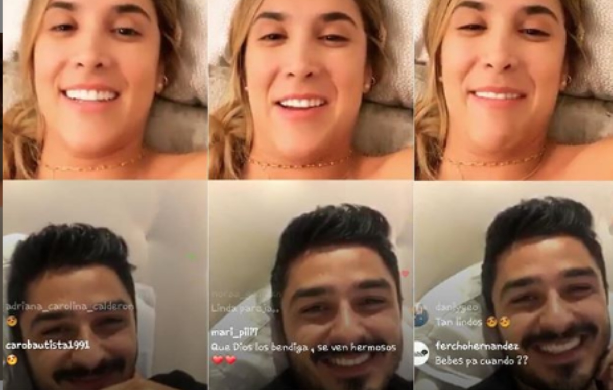 Daniela Ospina “regaña” A Su Novio En Pleno En Vivo Canal 1