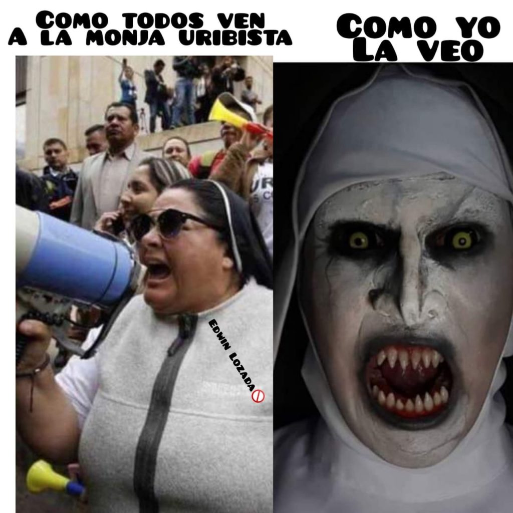 Los mejores memes que dejó la monja uribista en redes sociales - Canal 1