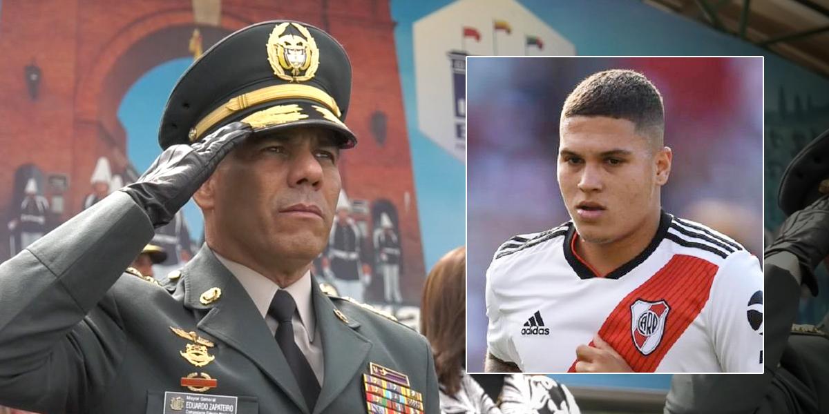 Mensaje del general Zapateiro, nuevo comandante del Ejército a Juanfer ...