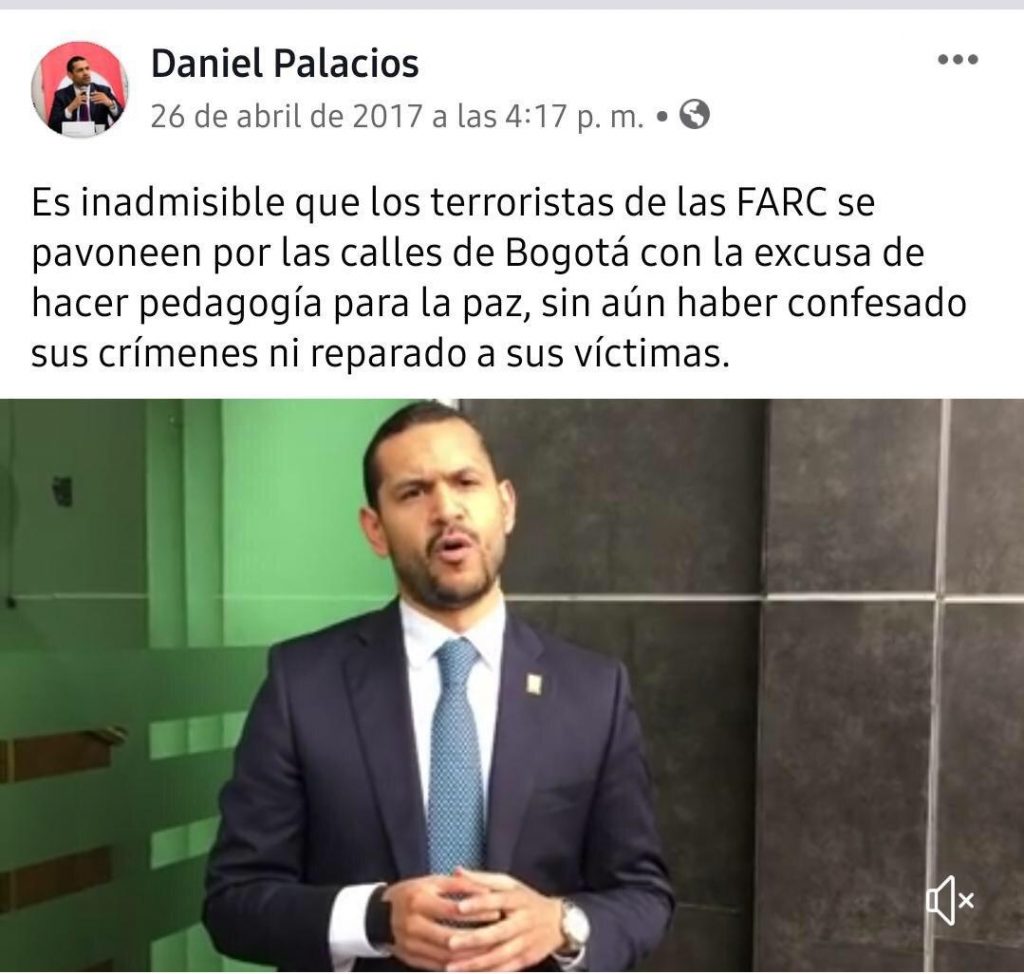 Partido Farc dice que no tiene garantías de seguridad - Canal 1