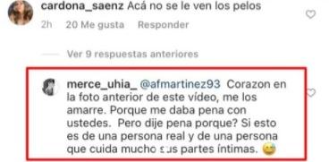 Mercedes Uhía mostró su zona íntima sin depilar - Canal 1