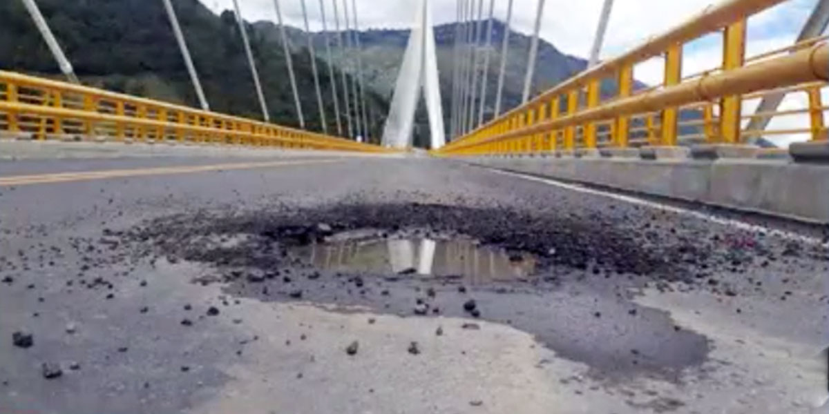 Insólita respuesta: daños del puente Hisgaura son por falta de uso ...