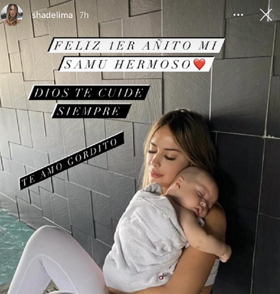 Shannon de Lima publicó tierna foto por cumpleaños de Samuel - Canal 1
