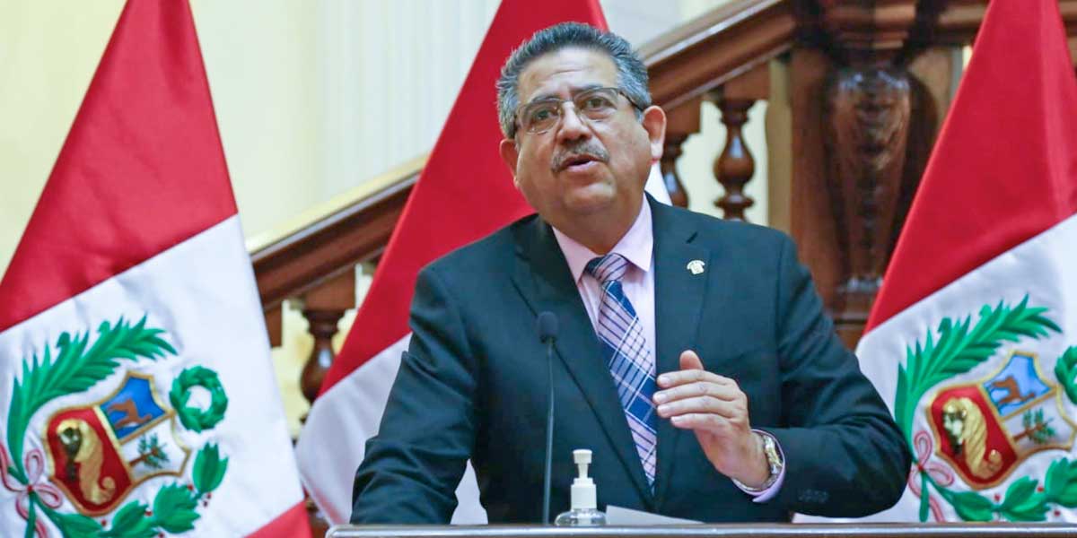 Manuel Merino asume como tercer presidente de Perú - Canal 1