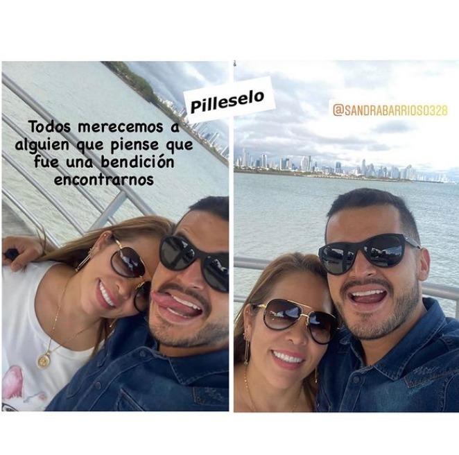 Sandra Barrios está en la playa con Jorge Espinosa - Canal 1