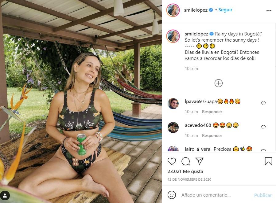 Milena López Presentando Video Primera Aparición En Televisión Canal 1