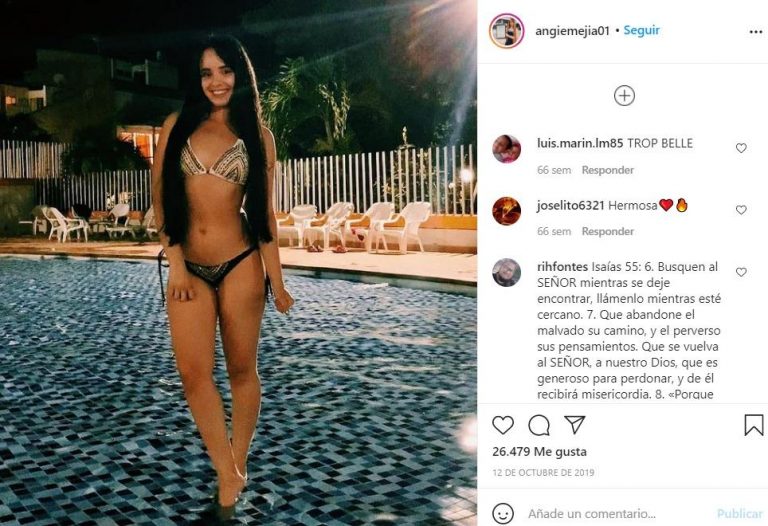 Angie Mejía traje de baño: hermana de Luisa Fernanda W - Canal 1