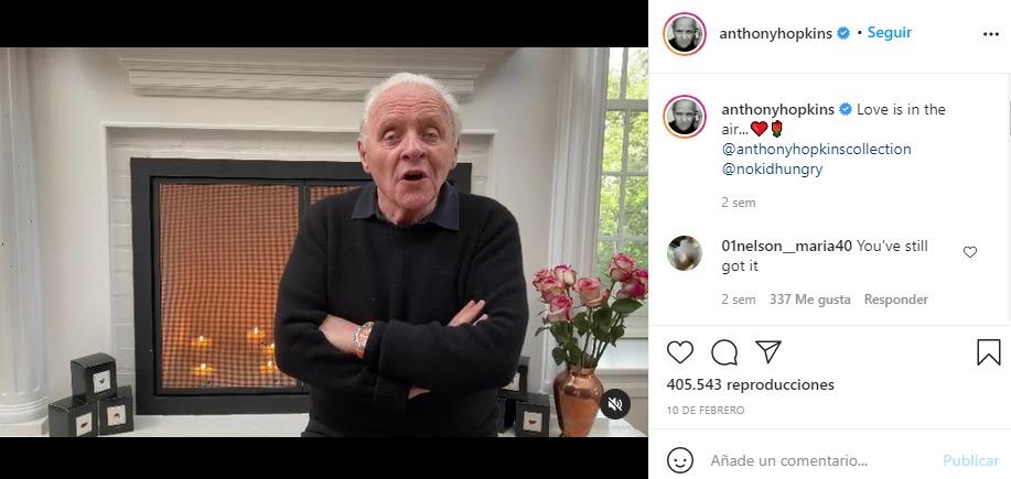 Anthony Hopkins bailando merengue aseguró ser colombiano - Canal 1