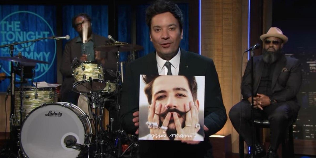Camilo canta Ropa Cara en The Tonigth Show de Jimmy Fallon - Canal 1