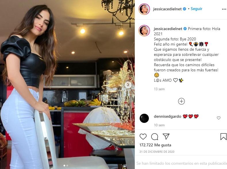 Jessica Cediel video cuando su cola era natural - Canal 1