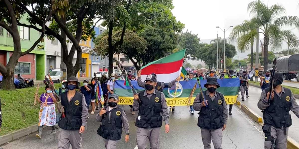 Llega a Medellín la minga indígena para unirse al paro - Canal 1