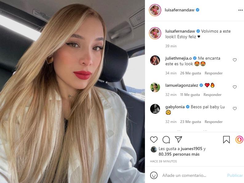 Luisa Fernanda W cambio de look: se puso extensiones - Canal 1
