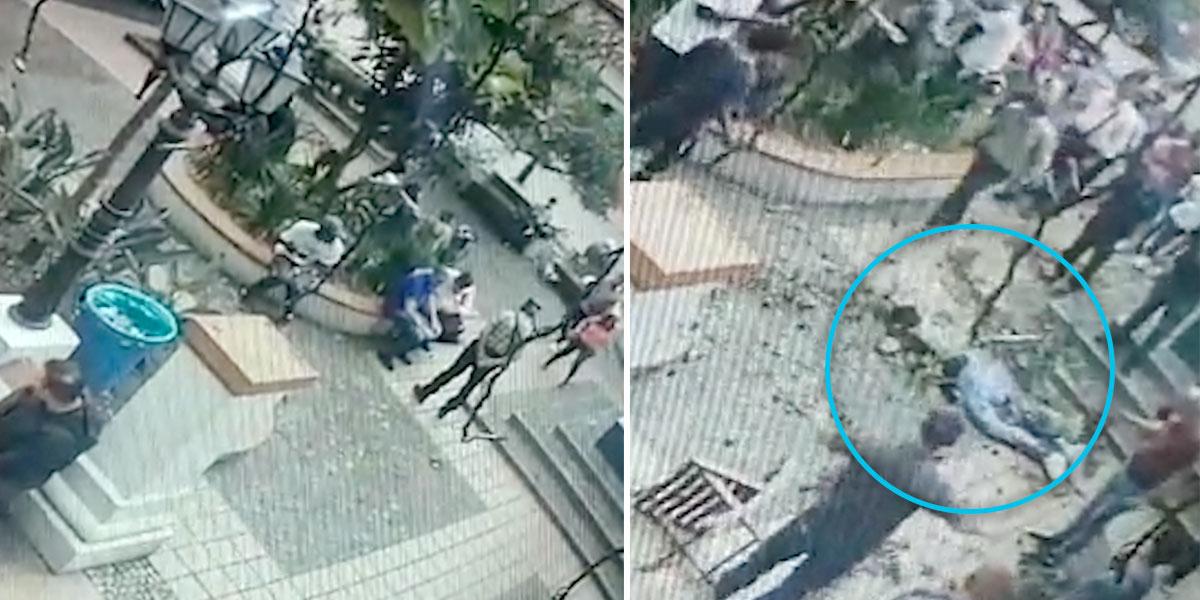 Video Hombre Murió Al Caer Del Quinto Piso De Centro Comercial En Rionegro Antioquia Canal 1