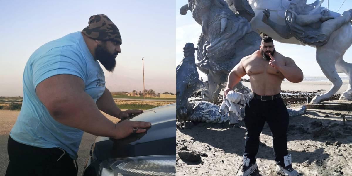 Las impresionantes fotos de Sajad Gharibi, conocido por ser el Hulk ...