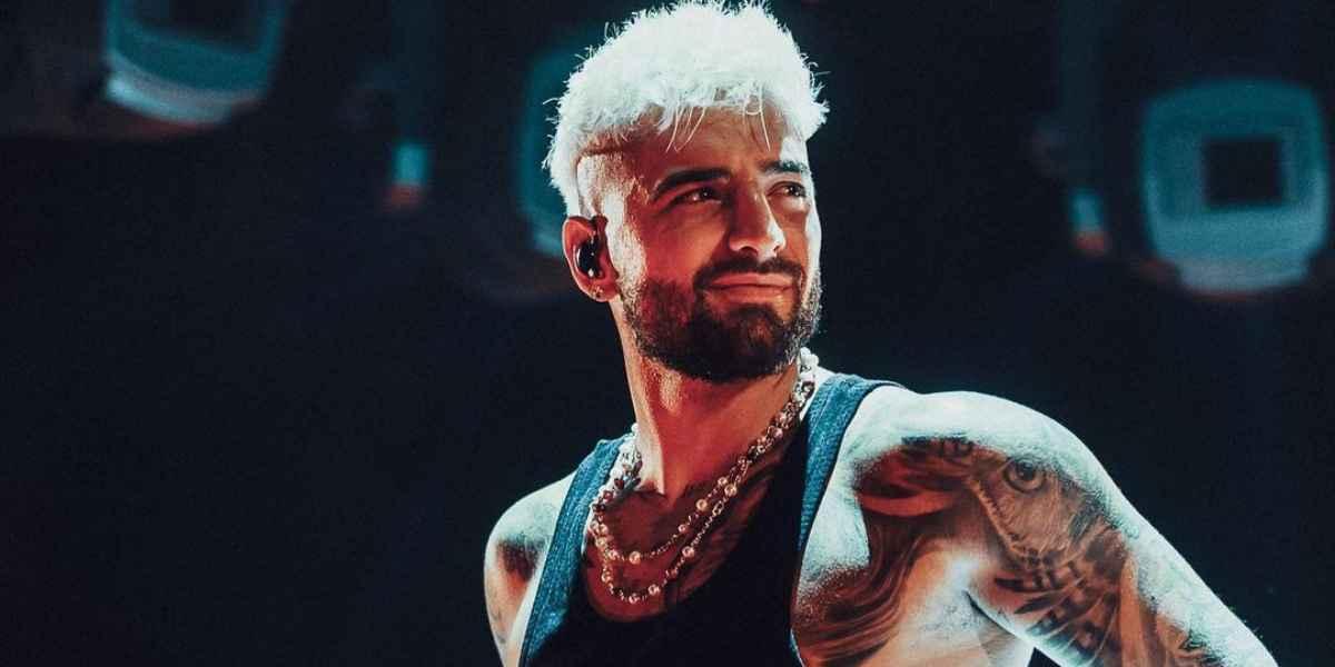 El golpazo que le dio Maluma a un fan que se pasó de tocón - Canal 1