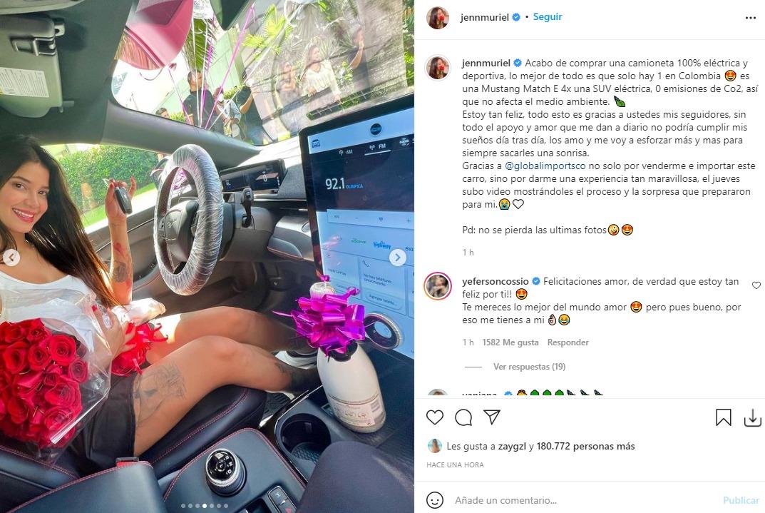 Yeferson Cossio novia Jennifer Muriel camioneta Ford eléctrica - Canal 1