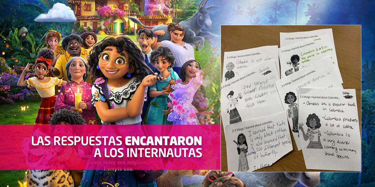 Profesor puso a sus alumnos a escribir qué aprendieron de Colombia tras ...