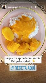 Paola Jara publica receta de su sudado de pollo - Canal 1