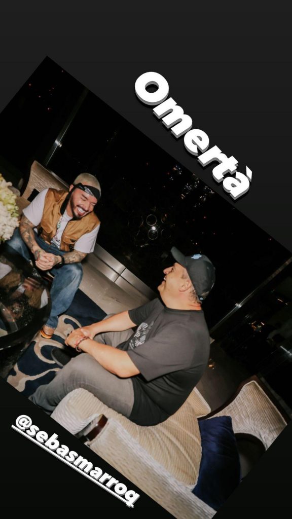 J Balvin foto con hijo de Pablo Escobar respuesta a Residente - Canal 1