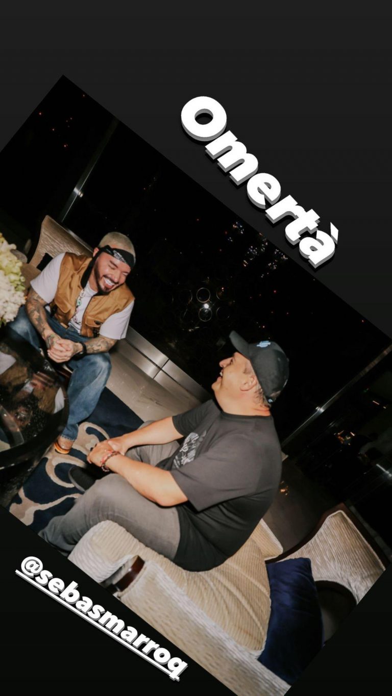 J Balvin foto con hijo de Pablo Escobar respuesta a Residente - Canal 1