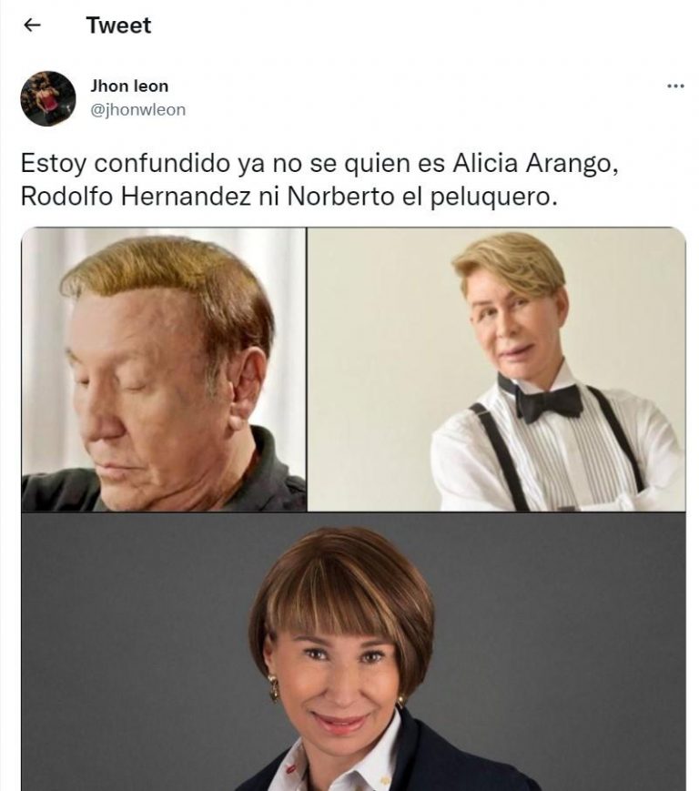 El nuevo ‘look’ de Rodolfo Hernández inspiró divertidos memes - Canal 1