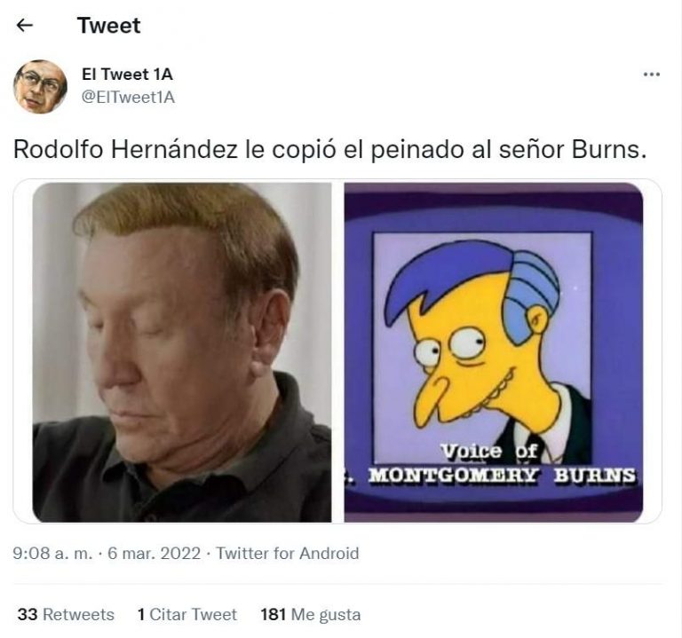 El nuevo ‘look’ de Rodolfo Hernández inspiró divertidos memes - Canal 1