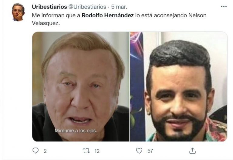 El nuevo ‘look’ de Rodolfo Hernández inspiró divertidos memes - Canal 1