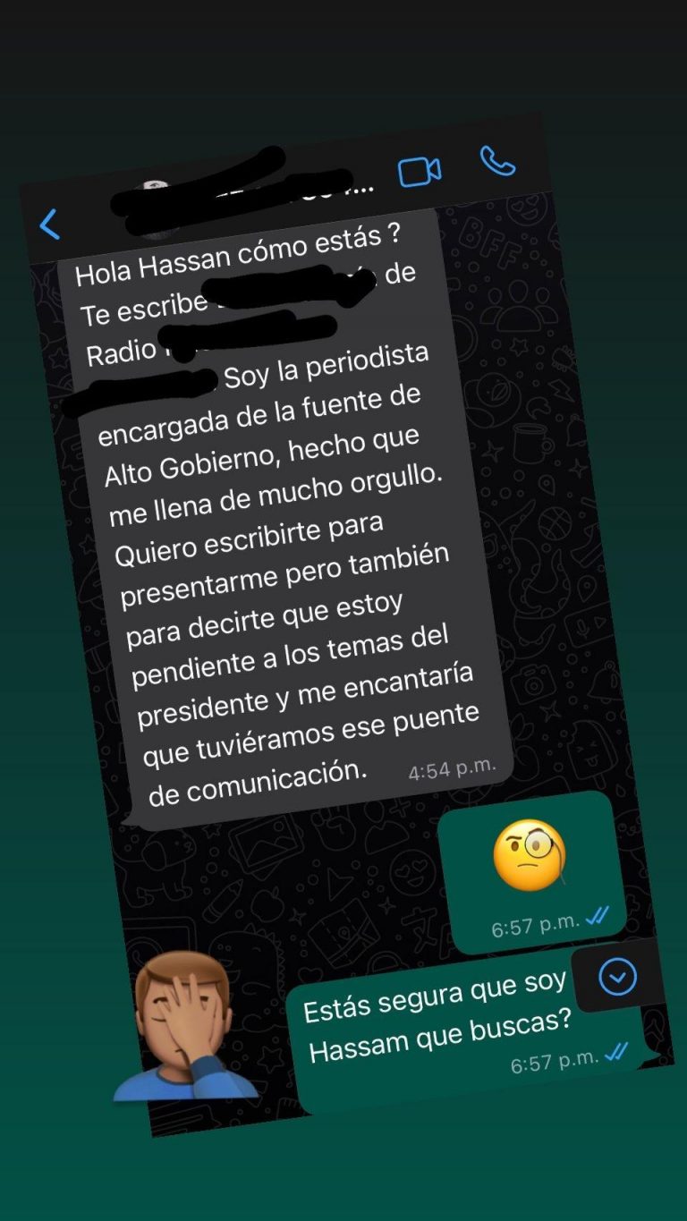 Periodista confundió a Hassam el humorista con Hassan Nassar - Canal 1