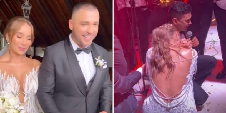 Otra novia se apareció en la boda de Jessi Uribe y Paola Jara - Canal 1