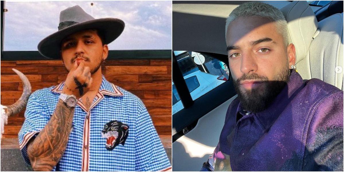 Christian Nodal se cambió el look y ahora comparan con Maluma - Canal 1
