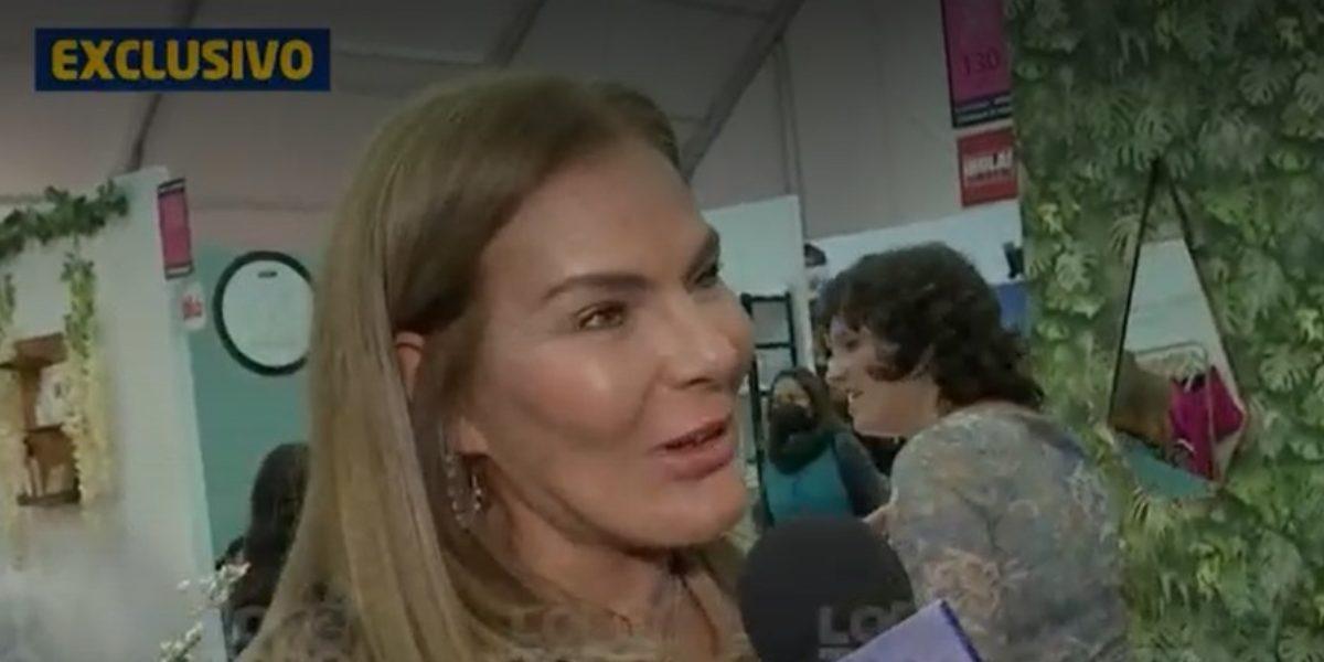 María Mónica Urbina reapareció tras asesinato de su esposo - Canal 1