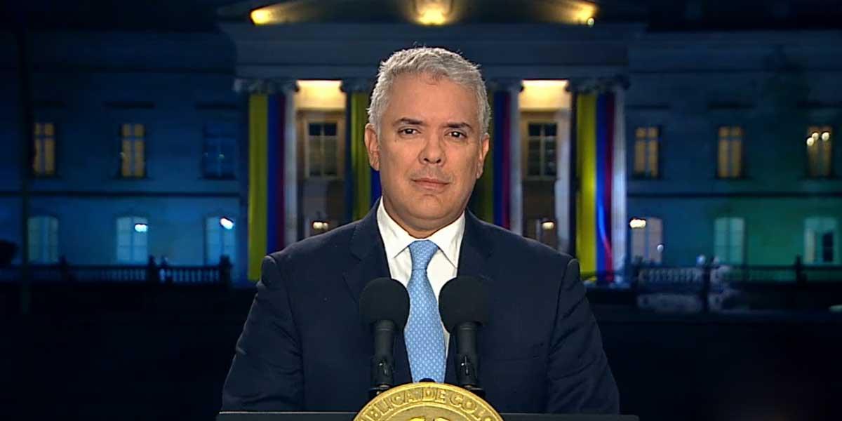 Duque entrega su último discurso como presidente - Canal 1